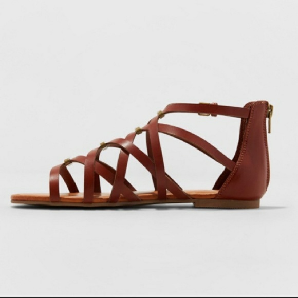 Universal Thread | Shoes | Universal Thread Brown Kerri Gladiator ...